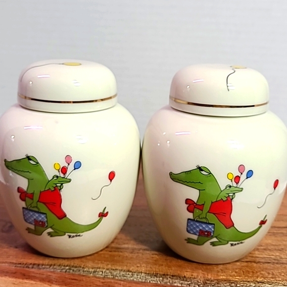 Asahi | Kitchen | Vintage Mini Ginger Jar Featuring Mother And Child ...